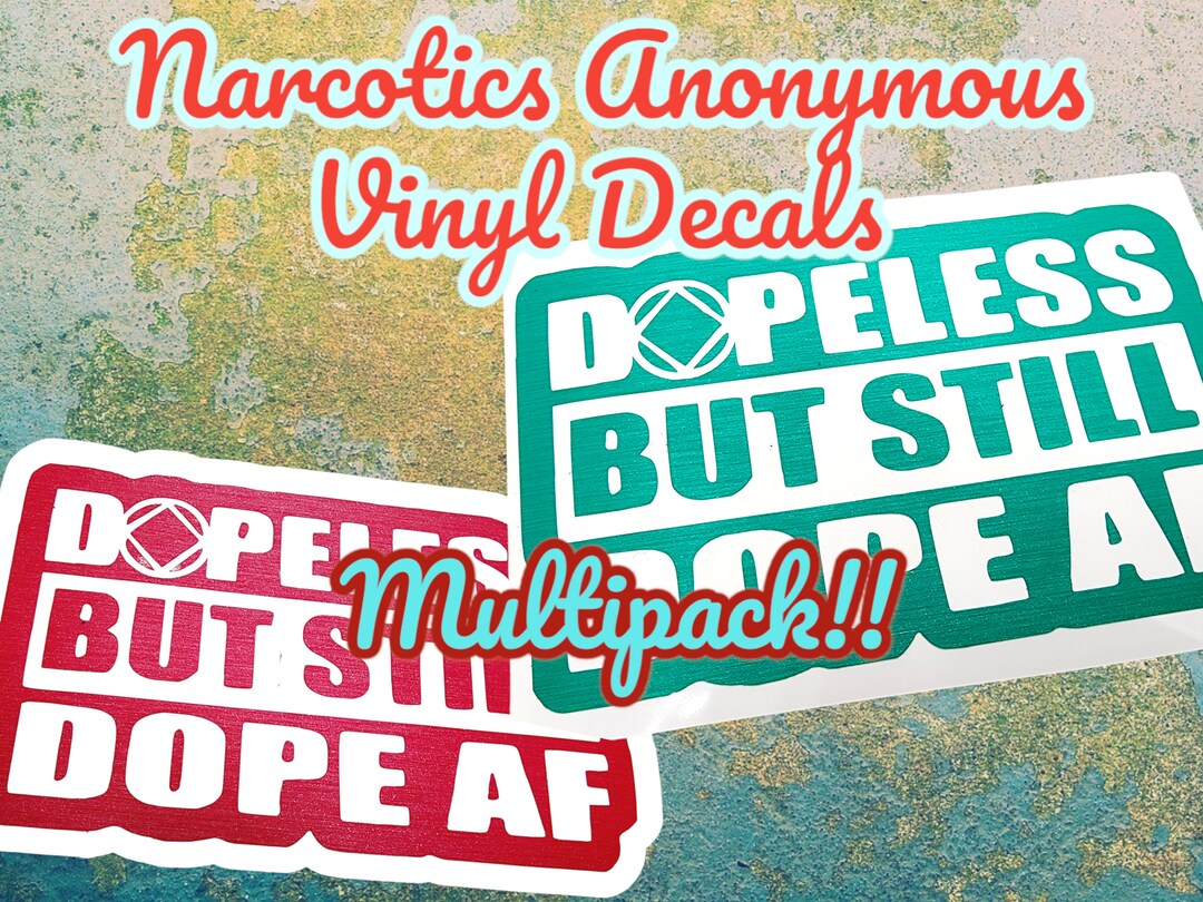2 NA Dopeless Vinyl Decals Multipack! High Quality Vinyl 3"x5" Large ...