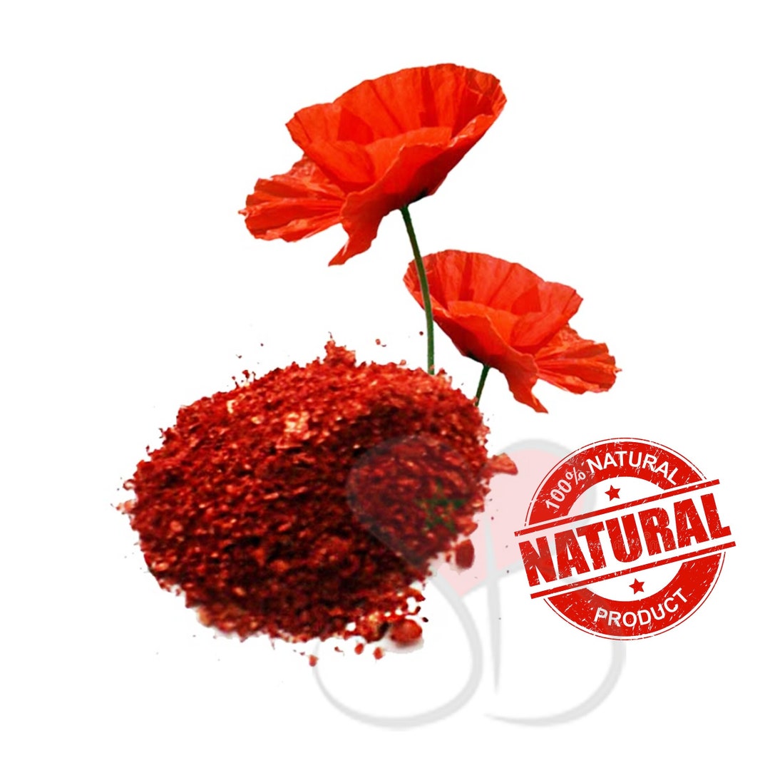 Natural Moroccan Akker Fassi Red Poppy Powder 100% Natural - Etsy