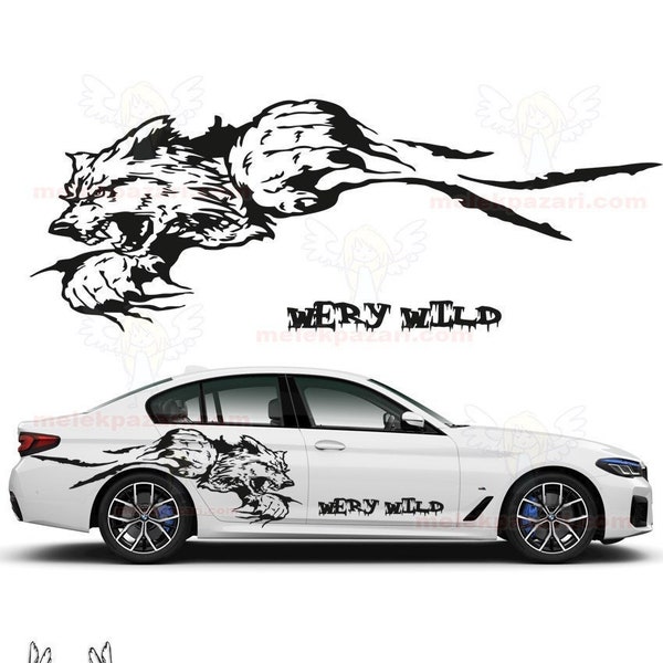 Decals for Side of Car or Trucks Wolves - Etsy