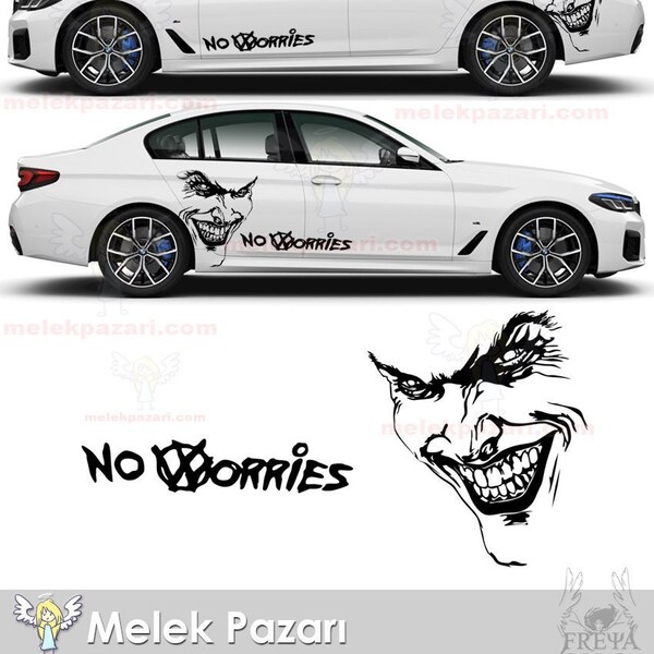 Joker Decal - Etsy