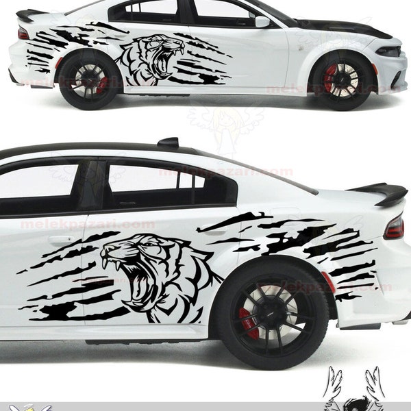 Tiger Decal - Etsy