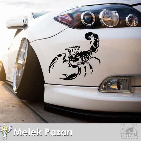 Scorpion Car Decal - Etsy