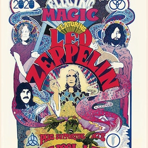 120PCS Vintage Concert Poster, Retro Band Poster , Classic Rock Posters ...