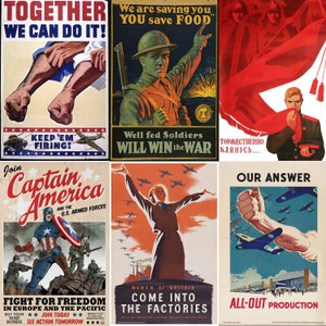 68 PCS Vintage Posters Wall Collage Prints Vintage Wall Posters Retro ...