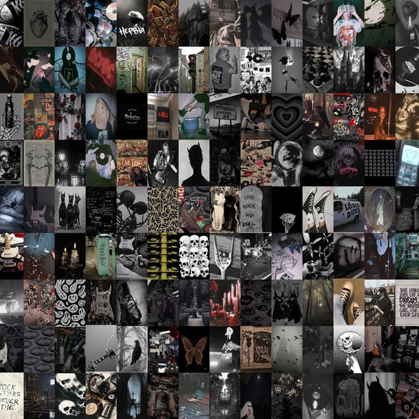 Grunge Collage Kit - Etsy