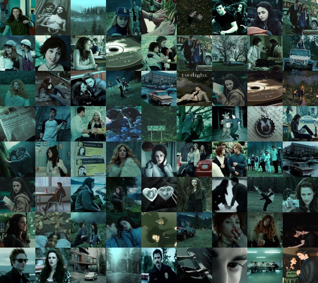 100PCS Twilight Wall Collage Kit - Twilight Saga Aesthetic Photo ...
