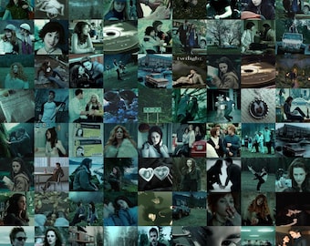 Twilight Wall Collage Kit | Twilight Saga Aesthetic Photo Collage ...