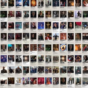 300PCS| Minimalist Marvel Wall Collage Kit | Marvel Aesthetic Photo ...