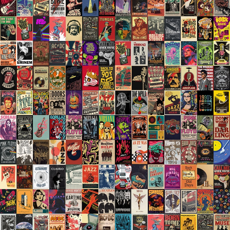 Punk Rock Poster - Etsy