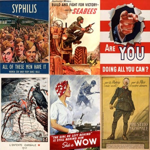 68 PCS Vintage Posters Wall Collage Prints Vintage Wall Posters Retro ...