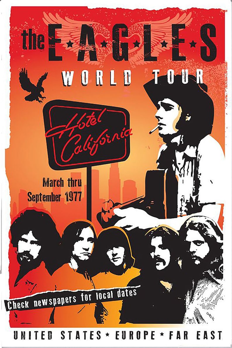 Vintage Rock Band Poster Set, Music Wall Art (digital Download) - Etsy