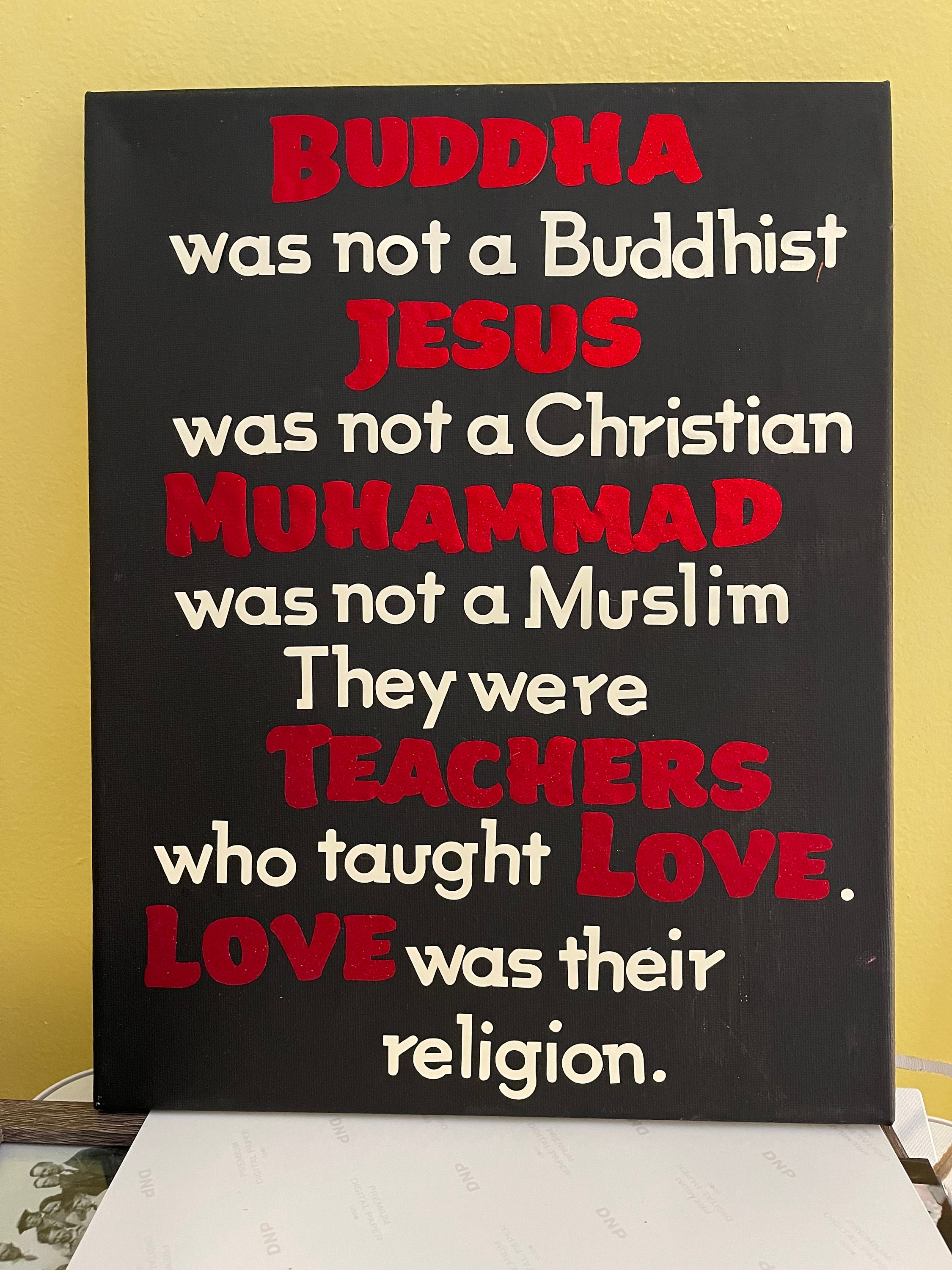 Buddha Jesus Muhammad Religion Love - Etsy