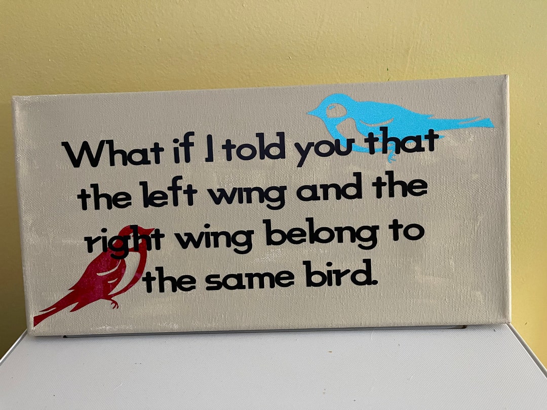 Left Wing and Right Wing - Etsy