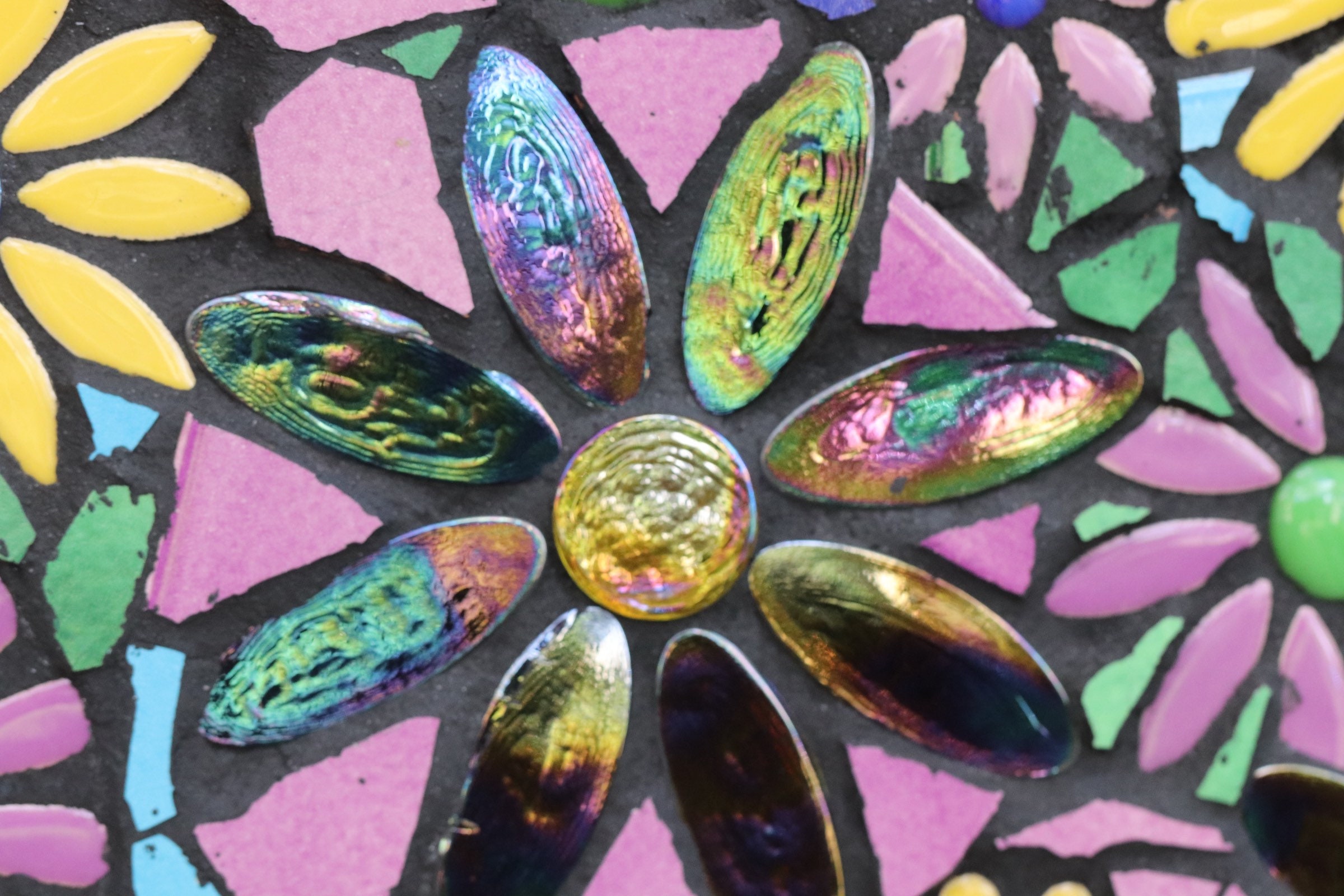 Extra Large Mosaic Garden Wall or Fence Feature. - Etsy Australia