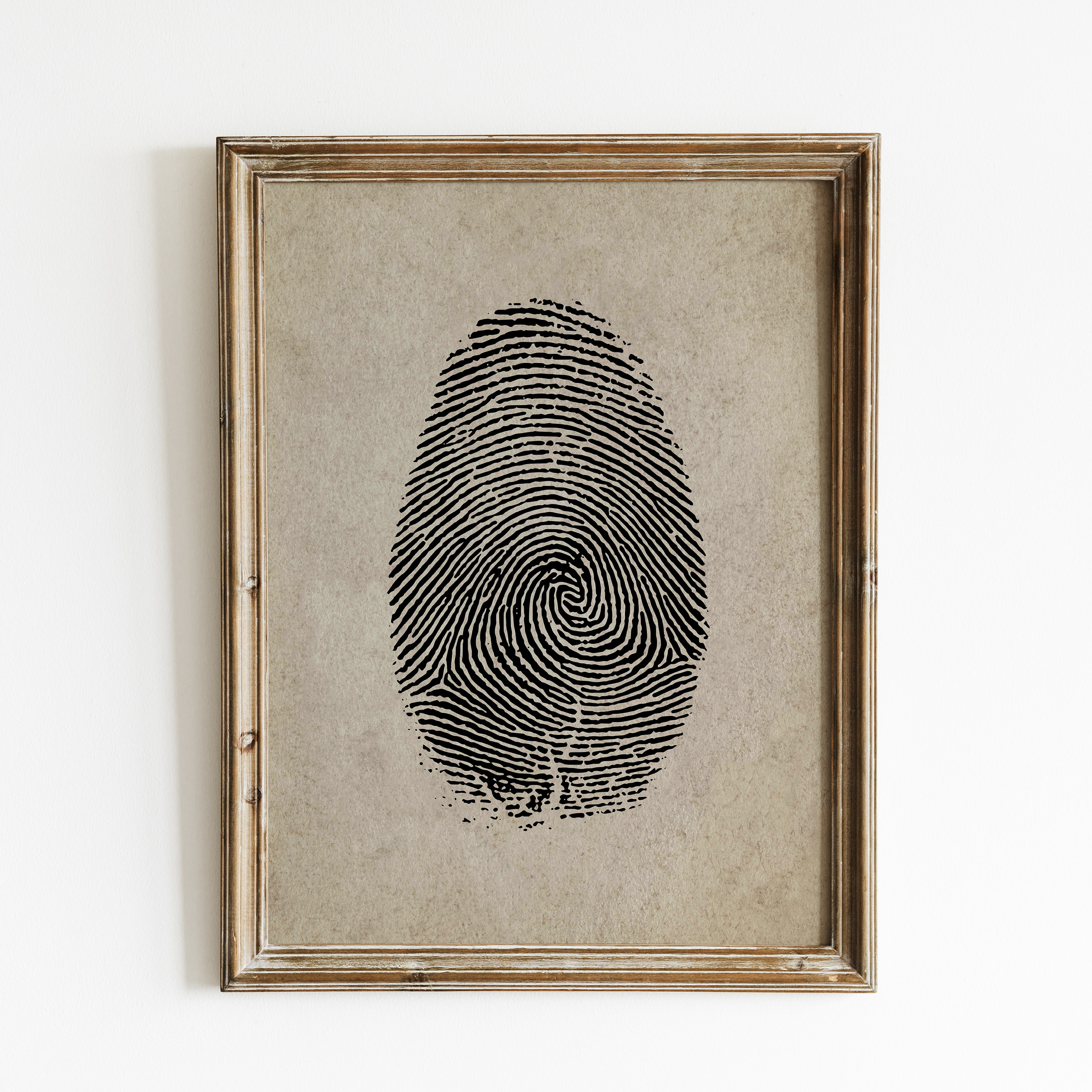 Fingerprint Painting, Fingerprint Wall Art, Unique Wall Art for ...