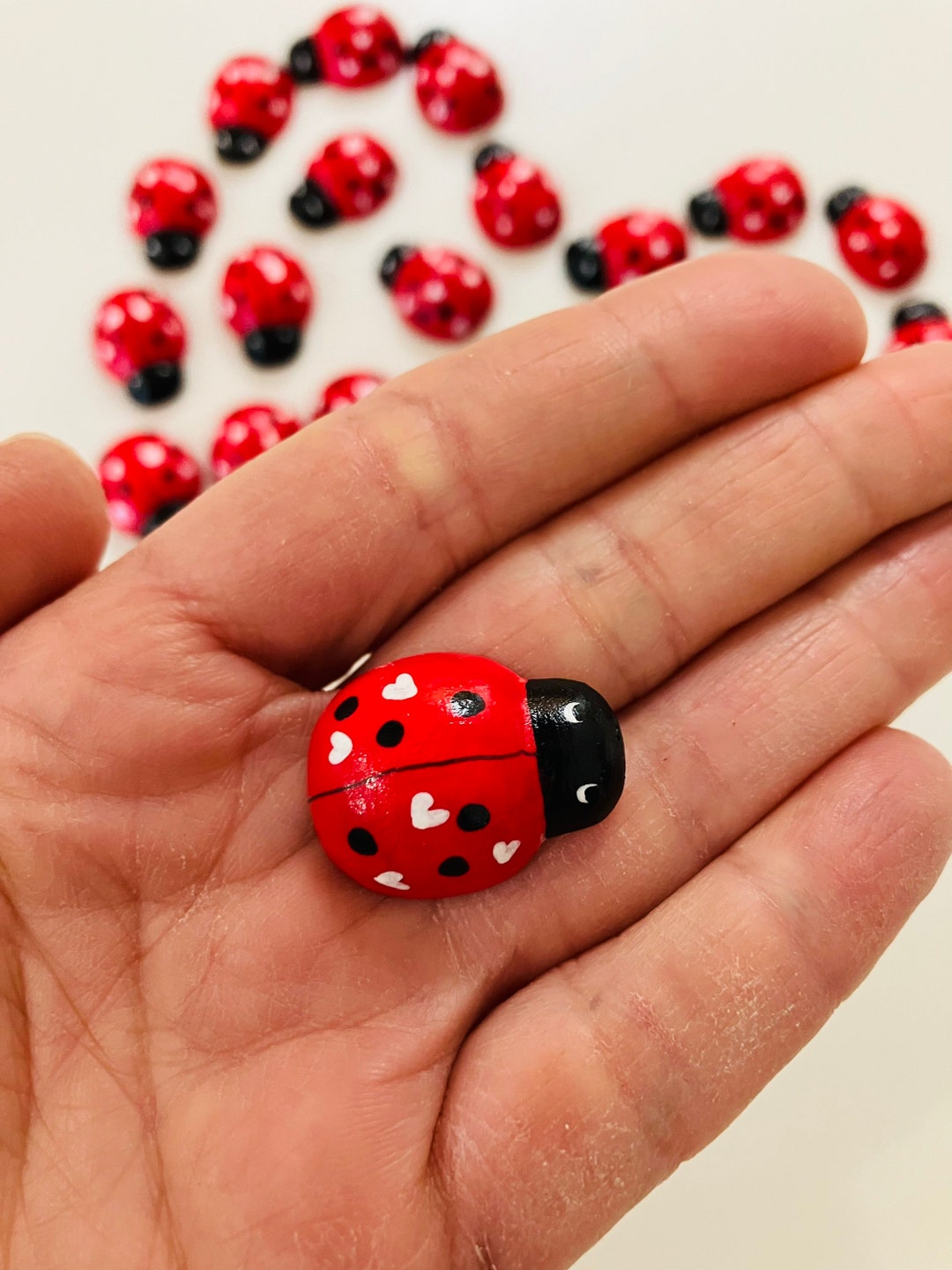 Mini Love Bugs Set of 10 - Etsy