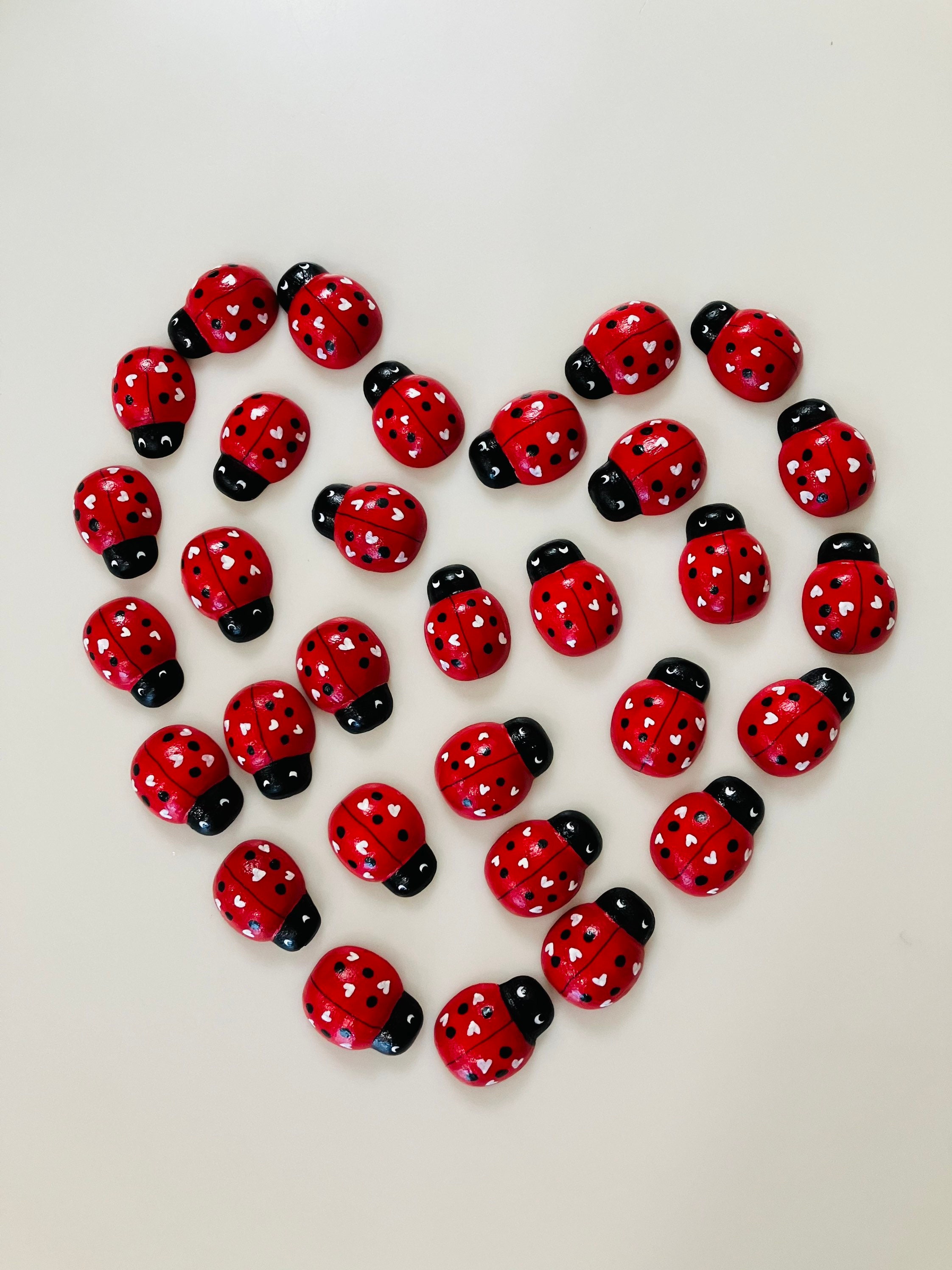 Mini Love Bugs Set of 10 - Etsy