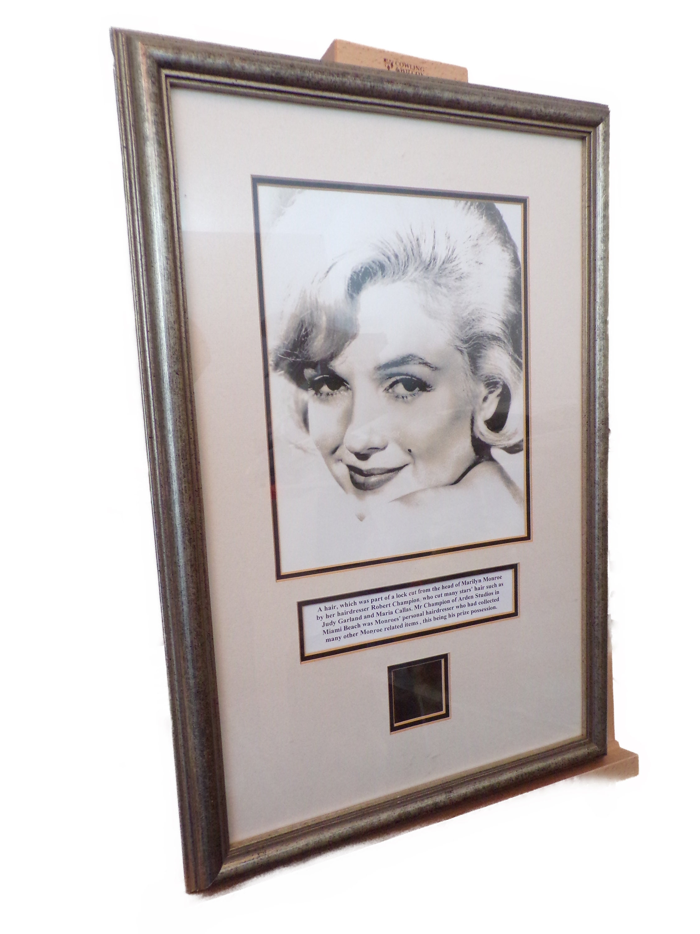 Marilyn Monroe Genuine Authentic Hair Relic UACC RD COA - Etsy