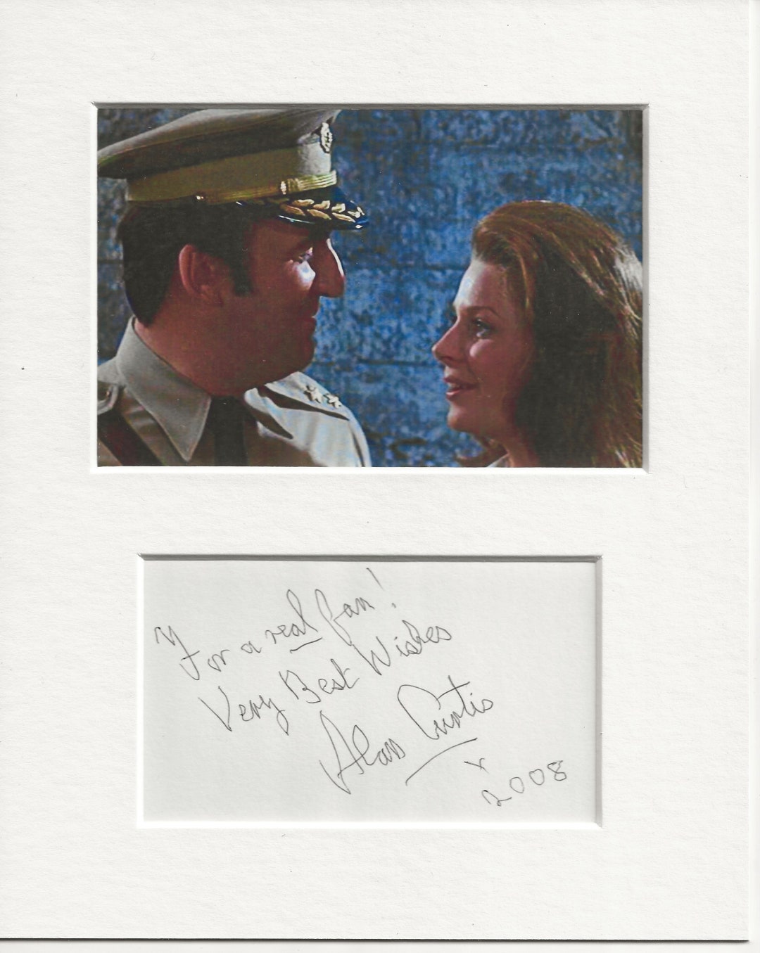 Alan Curtis Carry on Signed Genuine Authentic Autograph Signature UACC ...