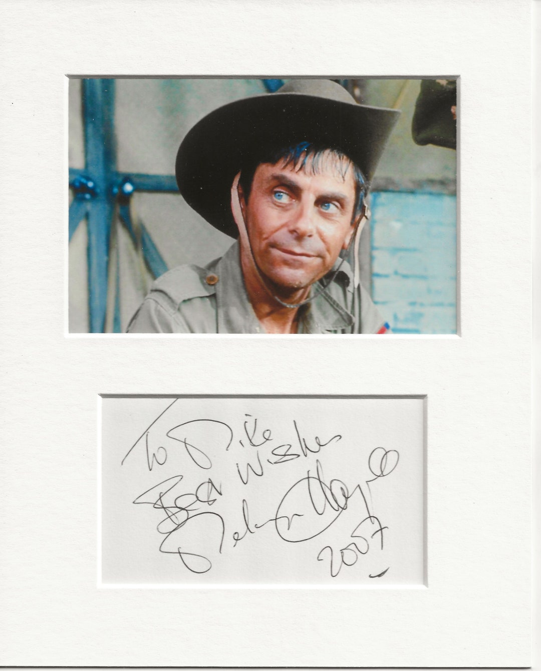 Melvyn Hayes It Ain't Half Hot Mum Signed Genuine Authentic Autograph UACC RD COA - Etsy
