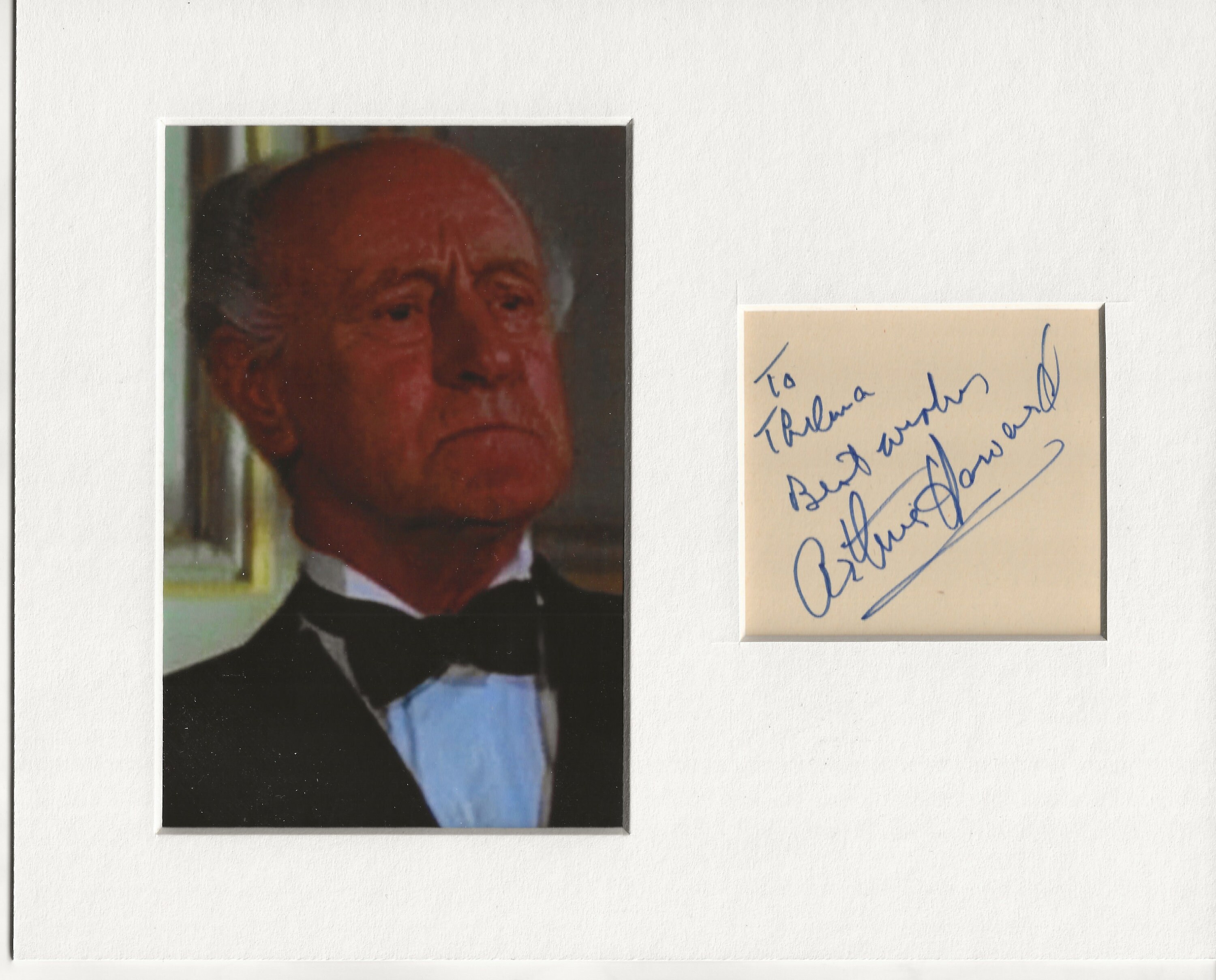 Arthur Howard James Bond Signed Genuine Authentic Autograph - Etsy