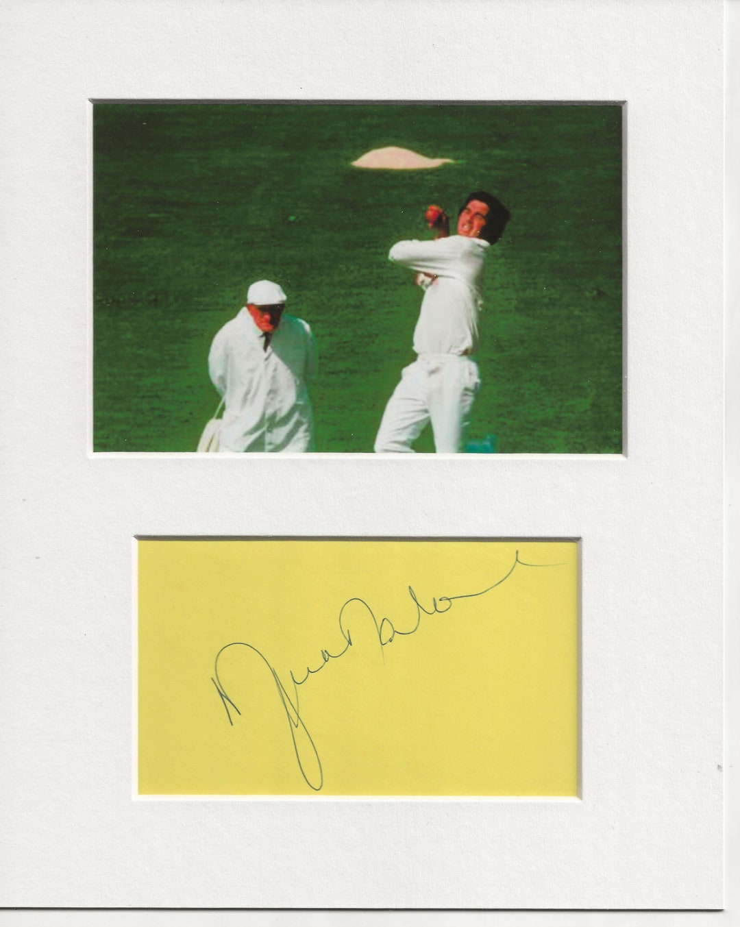 Mick Malone Cricket Signed Genuine Authentic Autograph Signature UACC ...