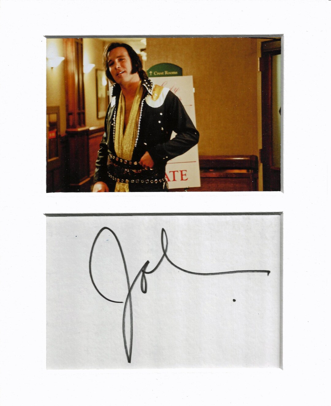 John Corbett Elvis Has Left the Building Signed Genuine Autograph UACC RD COA - Etsy