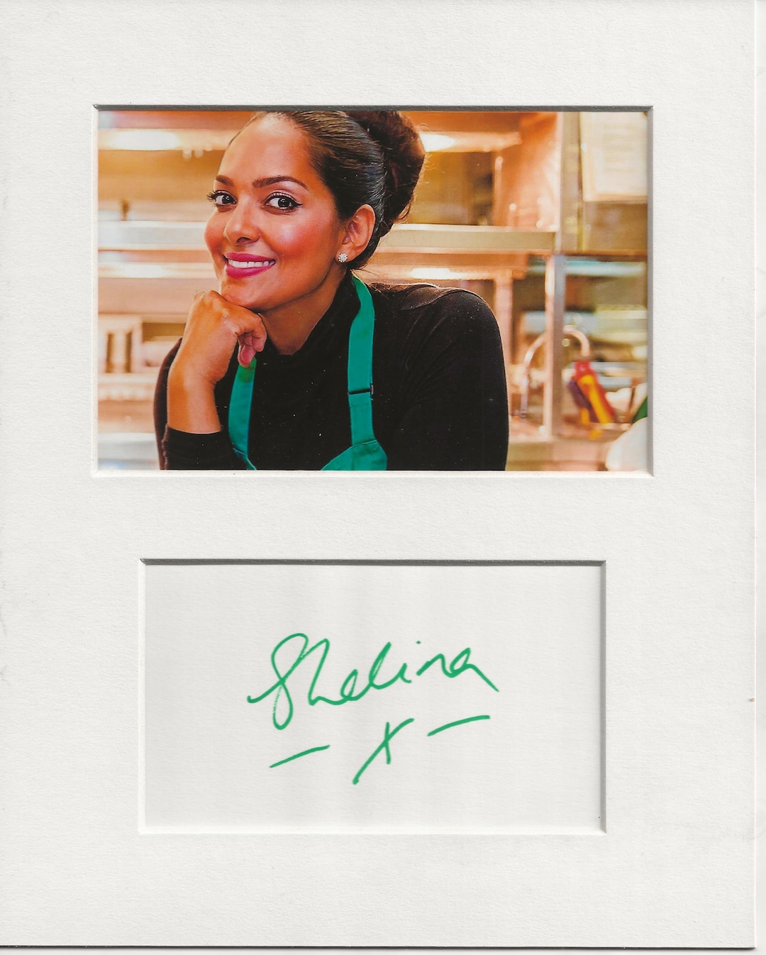 Shelina Permalloo Masterchef Signed Genuine Authentic Autograph UACC RD ...