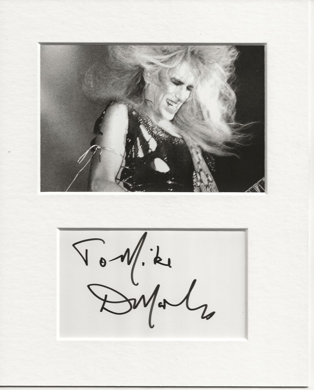 Doug Marks Metal Method Signed Genuine Authentic Autograph Signature ...