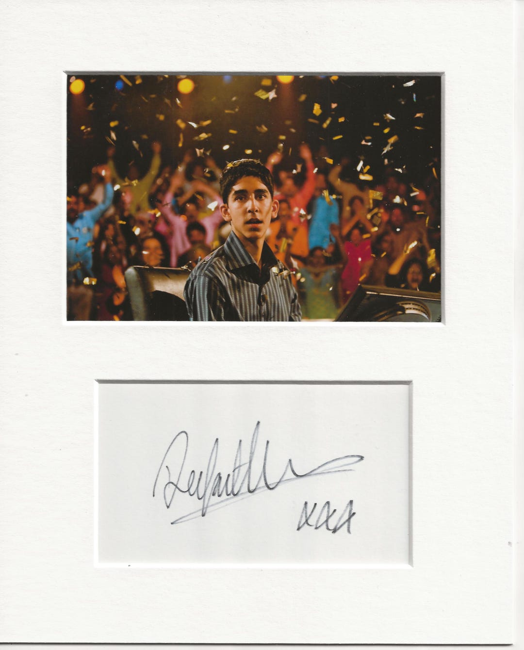 Dev Patel Slumdog Millionaire Signed Genuine Authentic Autograph UACC ...