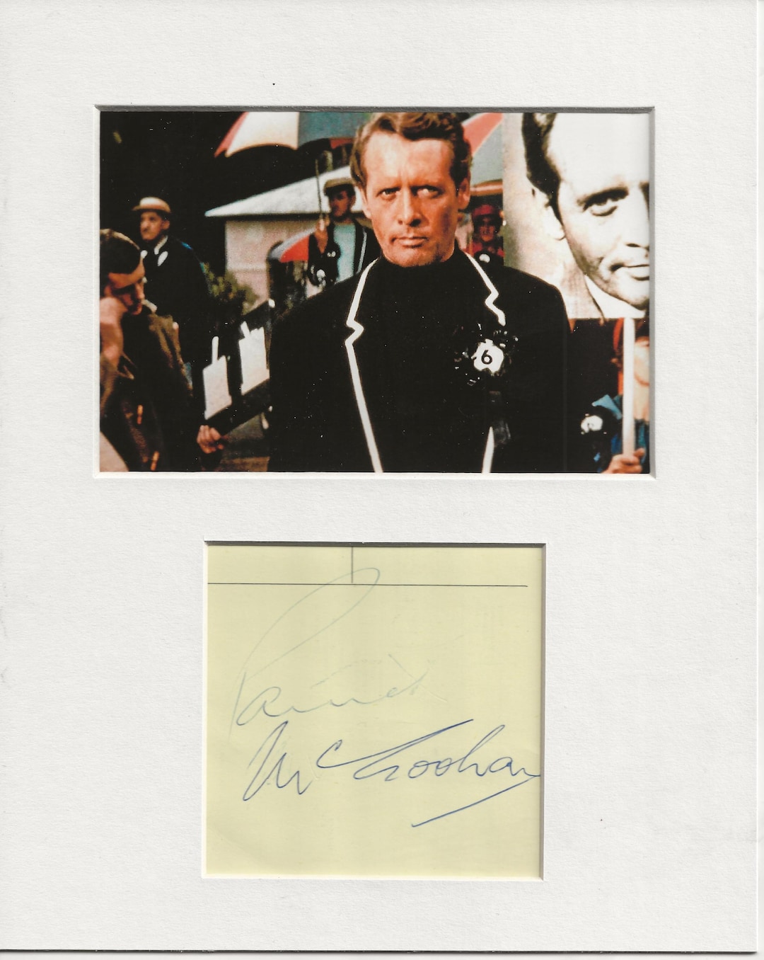 Patrick Mcgoohan the Prisoner Signed Genuine Authentic Autograph UACC ...