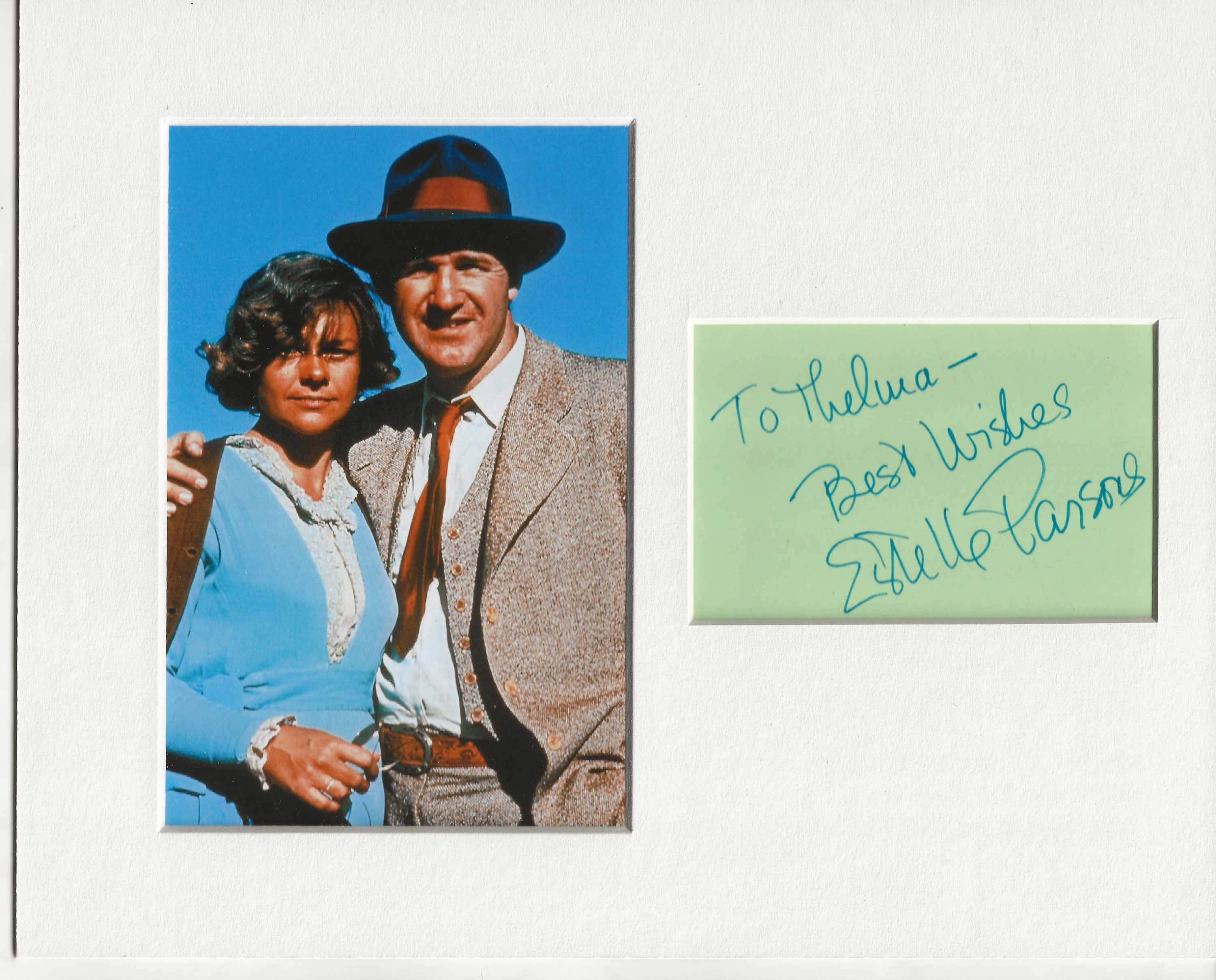 Estelle Parsons Bonnie and Clyde Signed Genuine Authentic Autograph ...