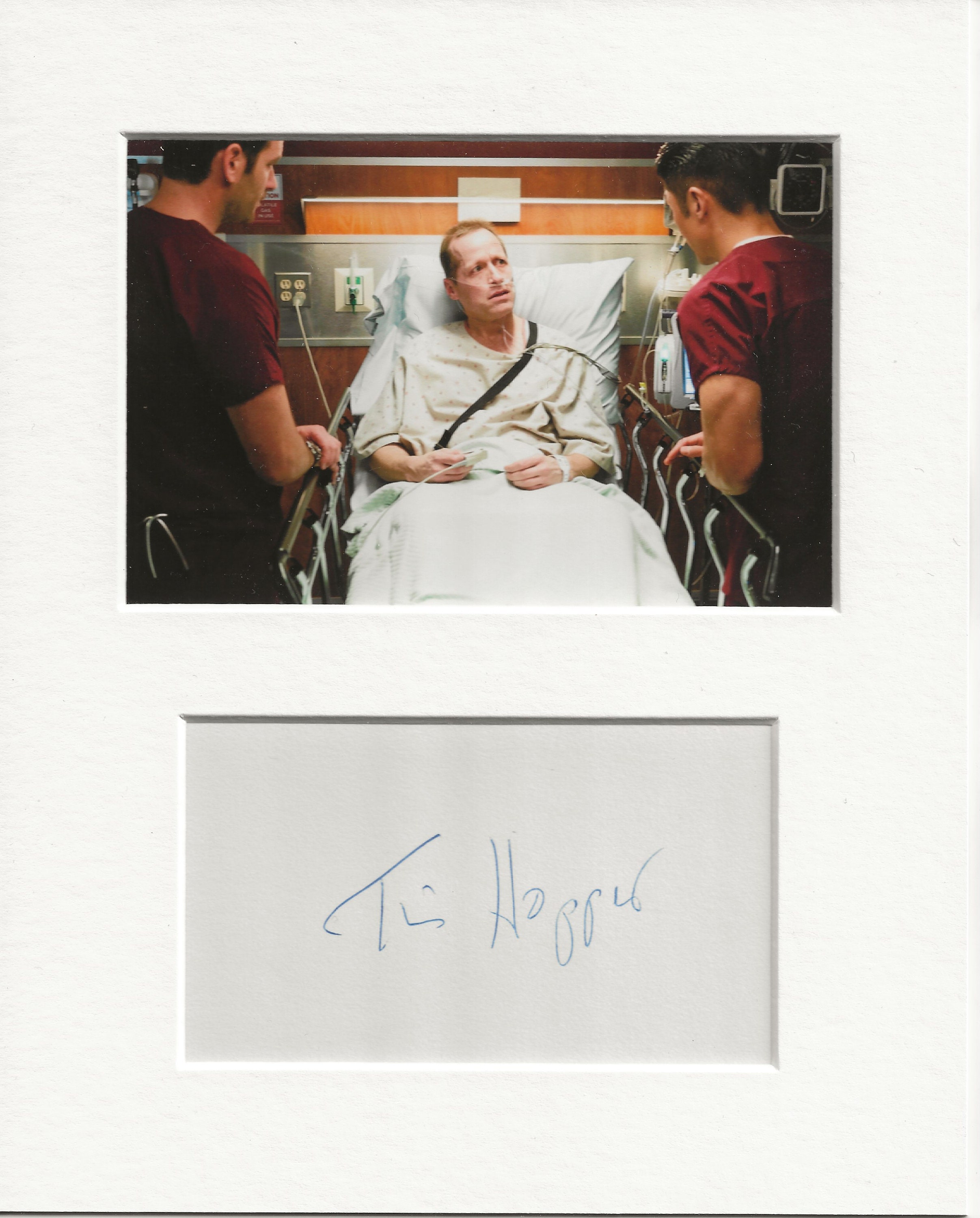 Tim Hopper Chicago Med Signed Genuine Authentic Autograph Signature ...