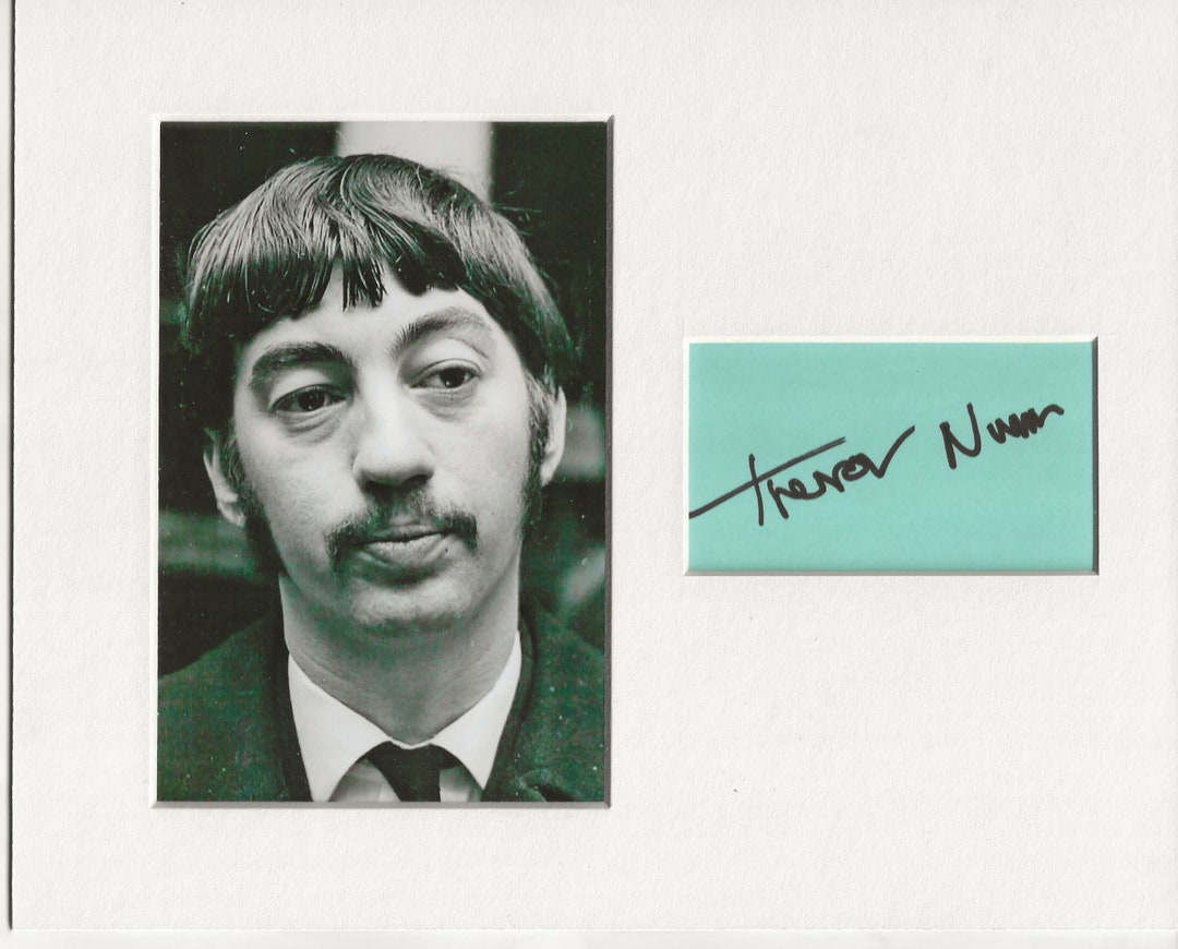 Trevor Nunn Director Signed Genuine Authentic Autograph Signature UACC ...