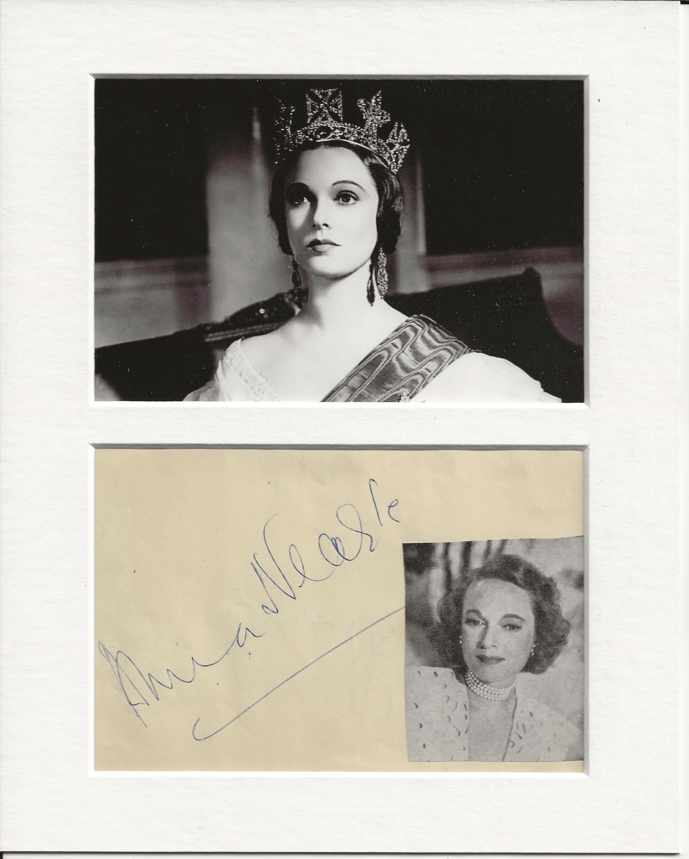Art & Collectibles Anna Neagle victoria the great signed genuine ...