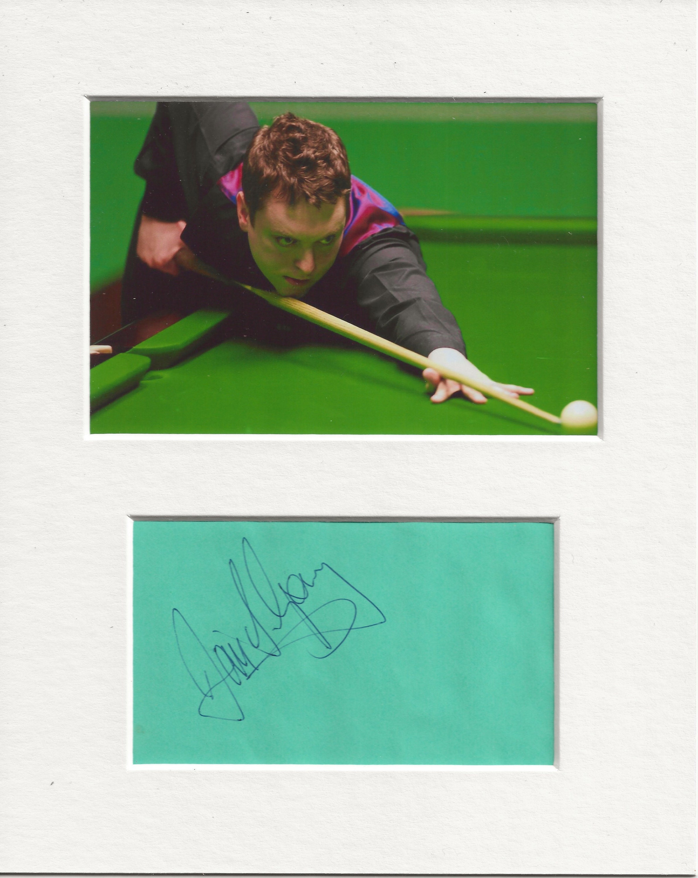 David Gray Snooker Signed Genuine Authentic Autograph Signature and ...