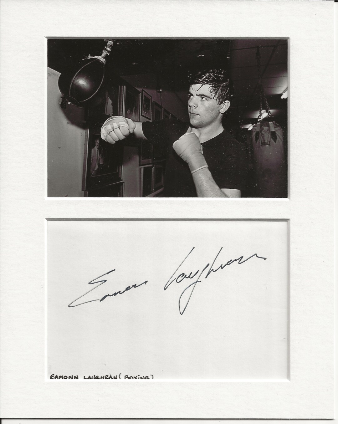 Eamonn Loughran Boxing Signed Genuine Authentic Autograph Signature and Photo Display AFTAL - Etsy