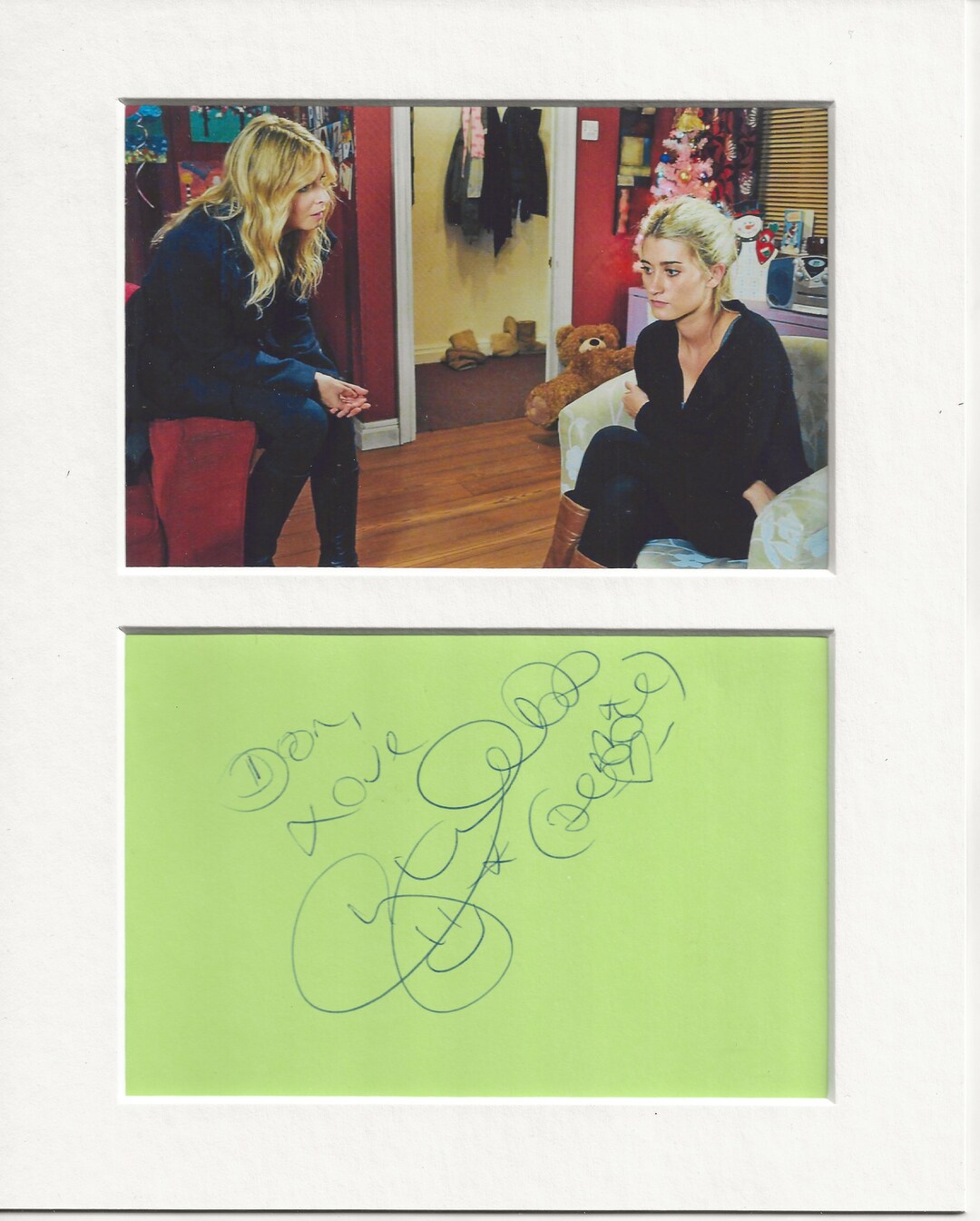 Charley Webb Emmerdale Signed Genuine Authentic Autograph Signature ...