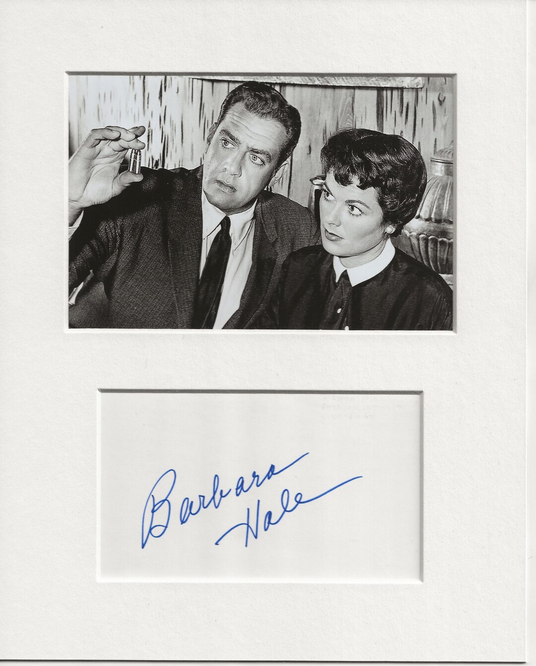 Barbara Hale Perry Mason Signed Genuine Authentic Autograph UACC RD COA ...