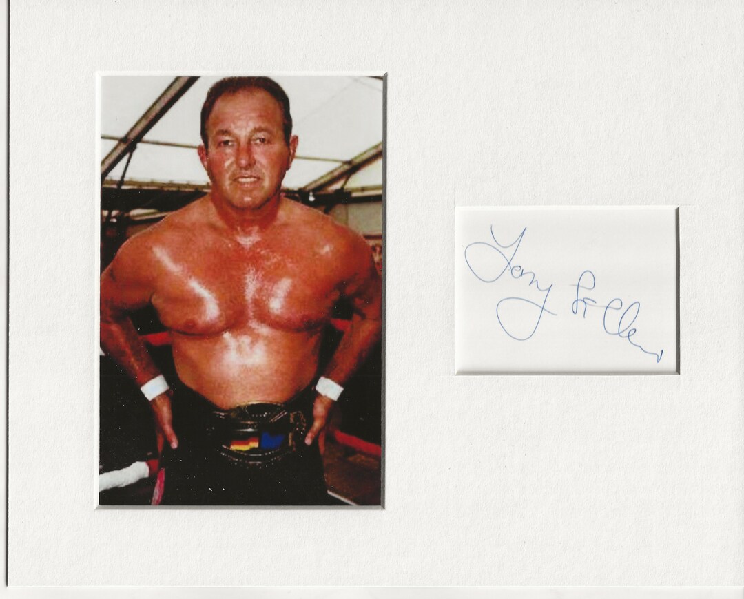 Tony St Clair Wrestling Signed Genuine Authentic Autograph Signature AFTAL 73 COA - Etsy