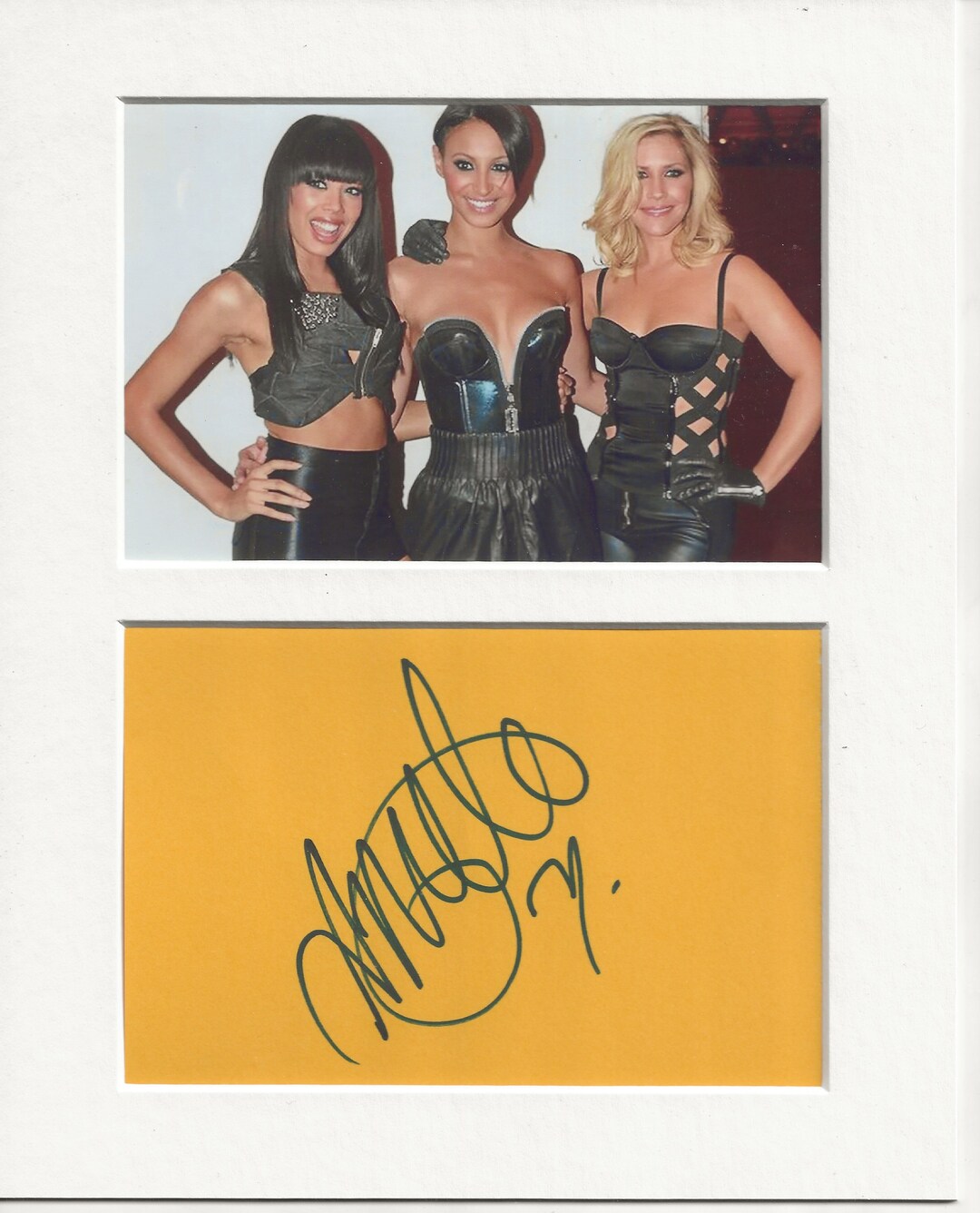 Amelle Berrabah Sugababes Signed Genuine Authentic Autograph Signature AFTAL 73 COA - Etsy