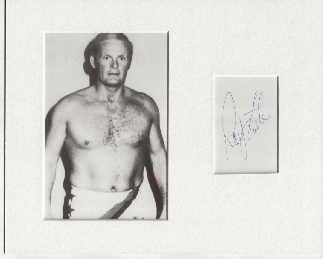 Ray Steele Wrestling Signed Genuine Authentic Autograph Signature UACC ...
