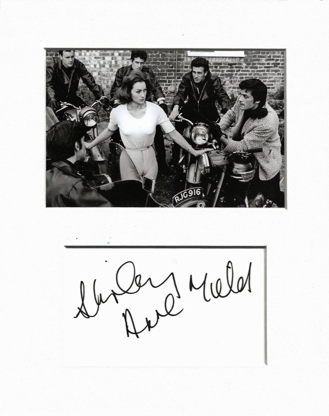 Shirley Anne Field the Damned Signed Genuine Authentic Autograph Uacc ...