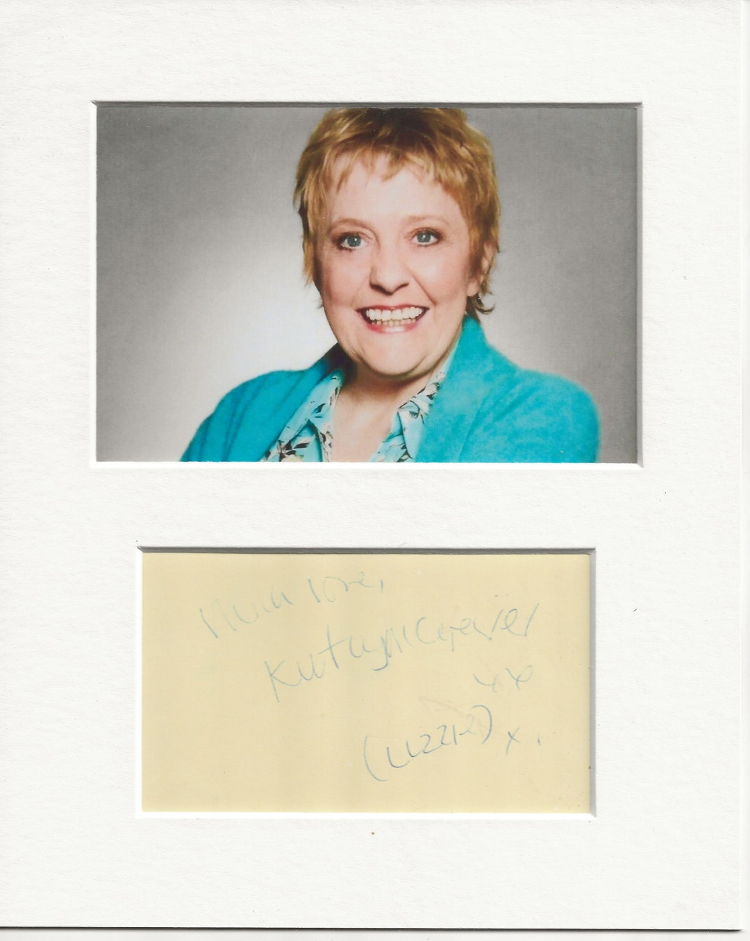 Kitty Mcgeever Emmerdale Signed Genuine Authentic Autograph Signature ...