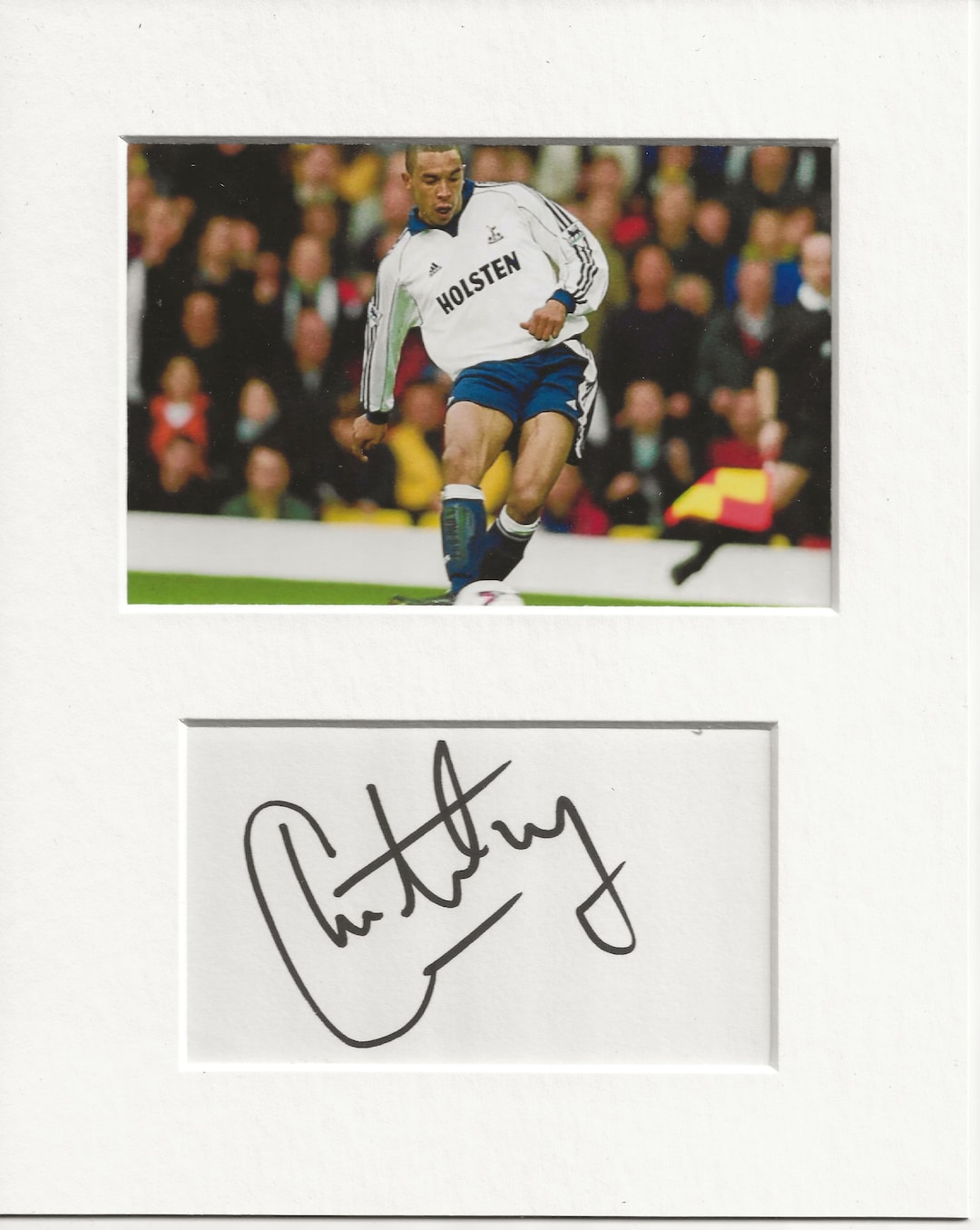 Chris Armstrong Tottenham Hotspur Signed Genuine Signature Autograph ...