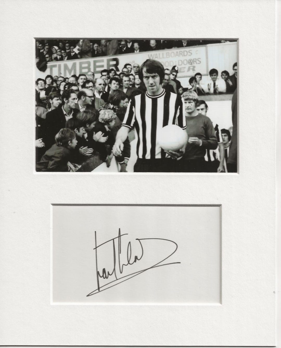 Frank Clarke Newcastle United Signed Genuine Authentic Autograph UACC ...