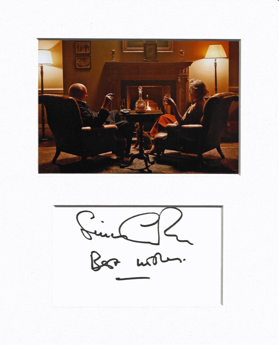 Simon Chandler the Crown Signed Genuine Authentic Autograph Signature ...
