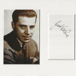 Jack La Rue Film Signed Genuine Authentic Autograph Signature and Photo ...