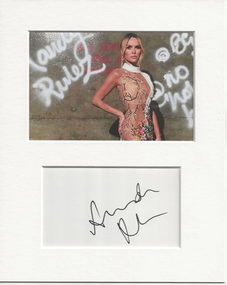 Amanda Holden Wild at Heart Signed Genuine Authentic Autograph - Etsy