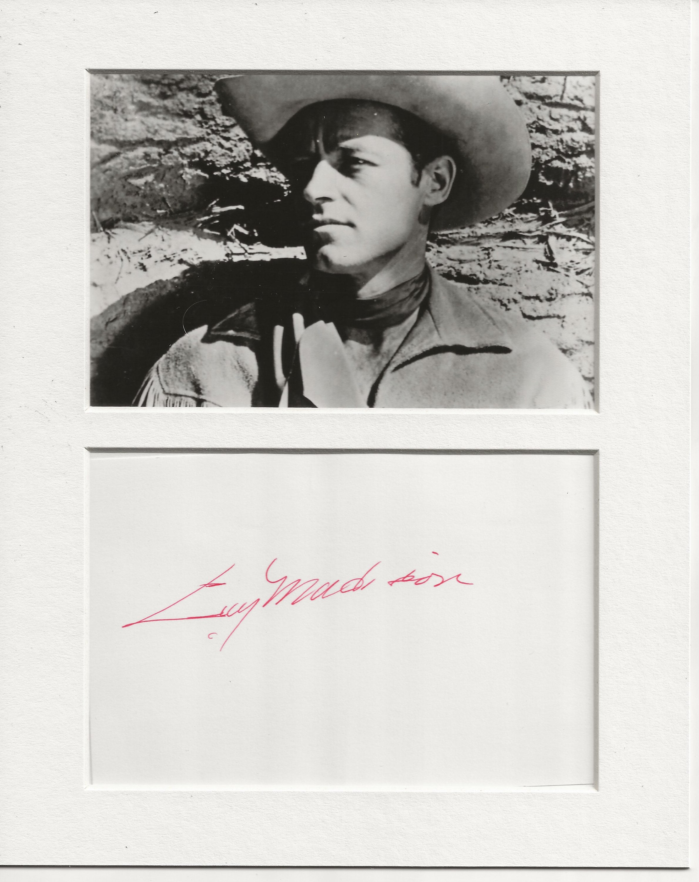 Guy Madison the Adventures of Wild Bill Hickok Signed Authentic ...